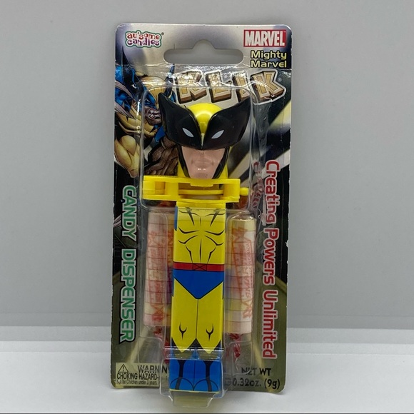 Marvel | Other | New Vintage Klik Marvel Wolverine Smarties Candy ...
